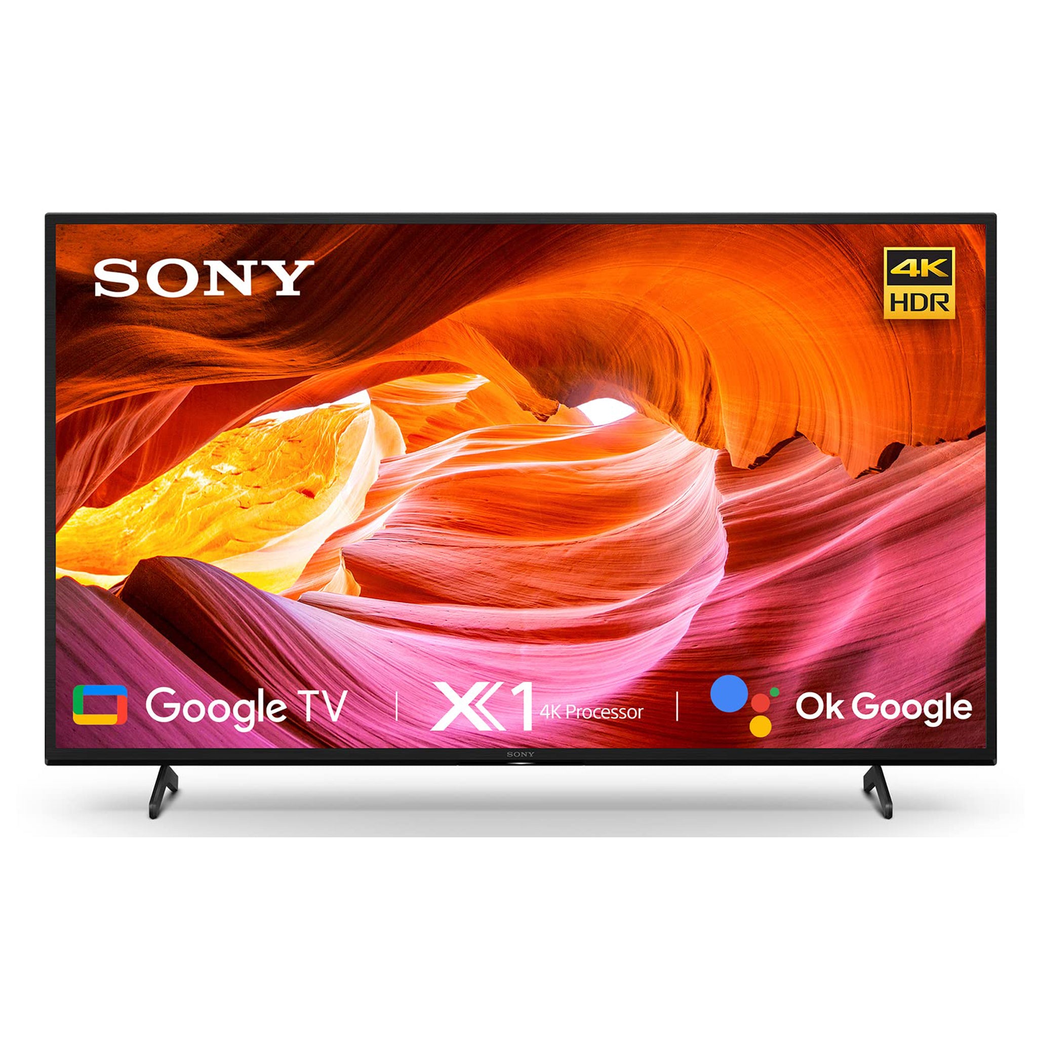 Sony 65 inch Android Smart TV - 4K, 65X80J – AlfaShop.ae