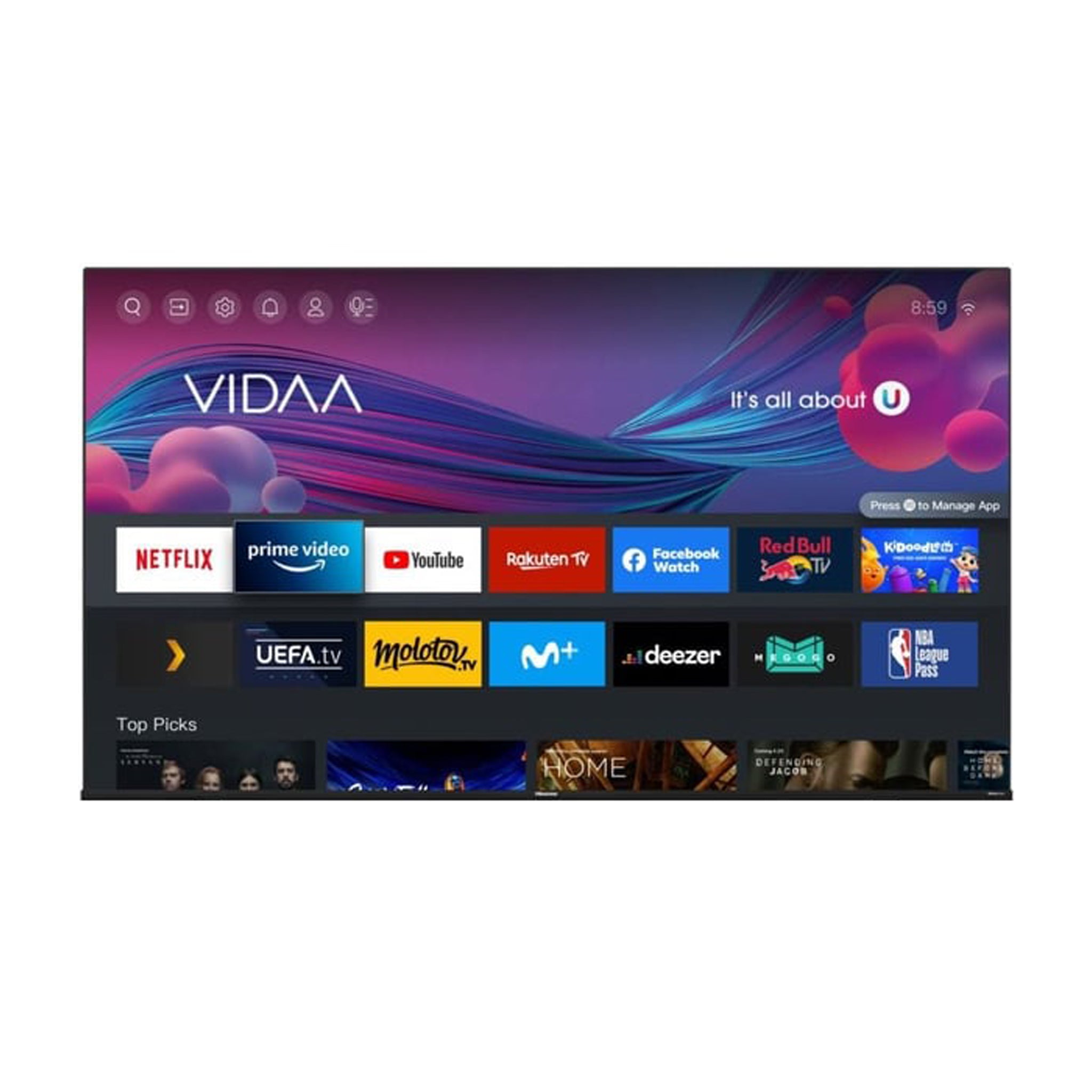 Hisense 43 inch Smart TV - 4K, 43A62GS – AlfaShop.ae