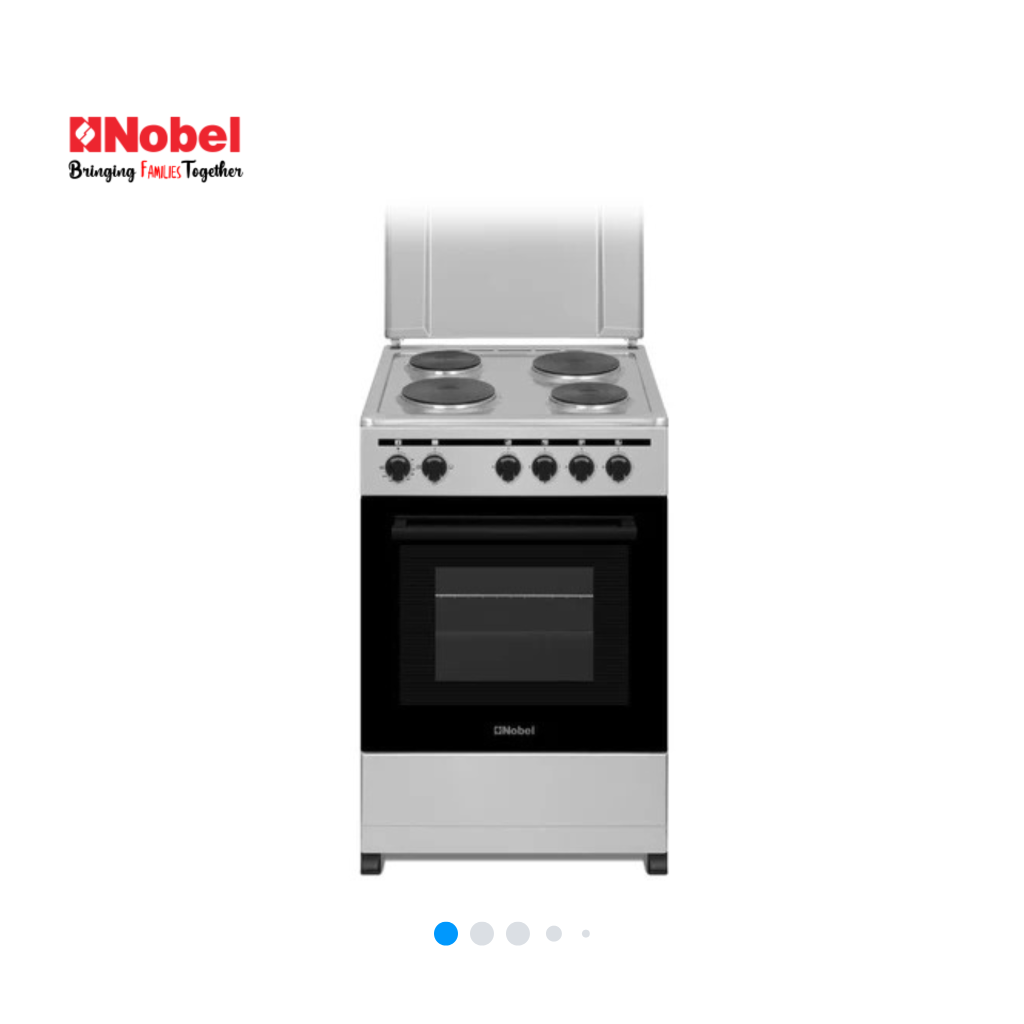 Nobel 50X50 Cm 4 Burner Electric Cooker, NGC5400-S – AlfaShop.ae