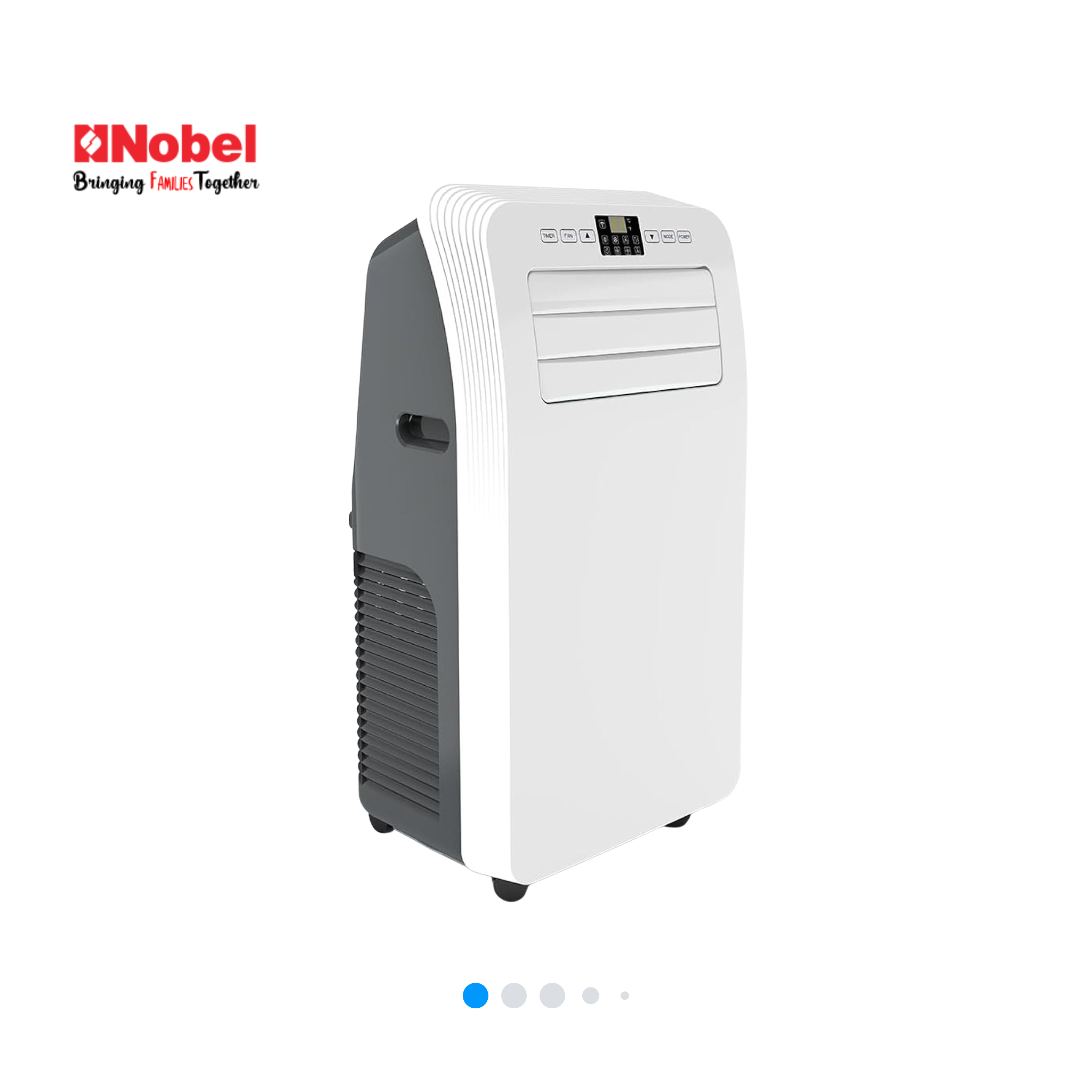 Nobel 1 Ton Portable Air Conditioner, NPAC12C – AlfaShop.ae