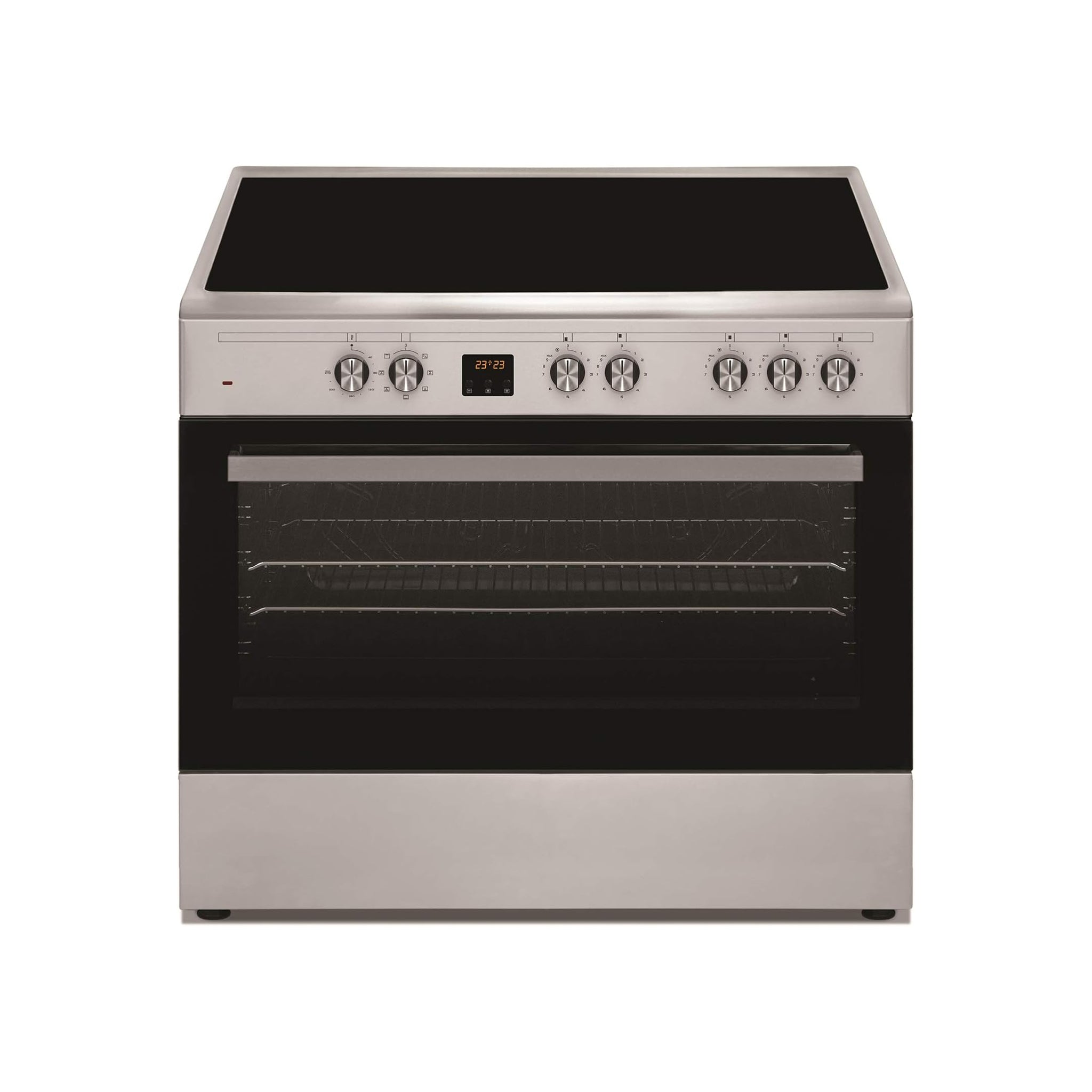 Veneto 90 X 60 5 Radiant Heaters & Standing VitroCeramic Cooker, N1X96 ...